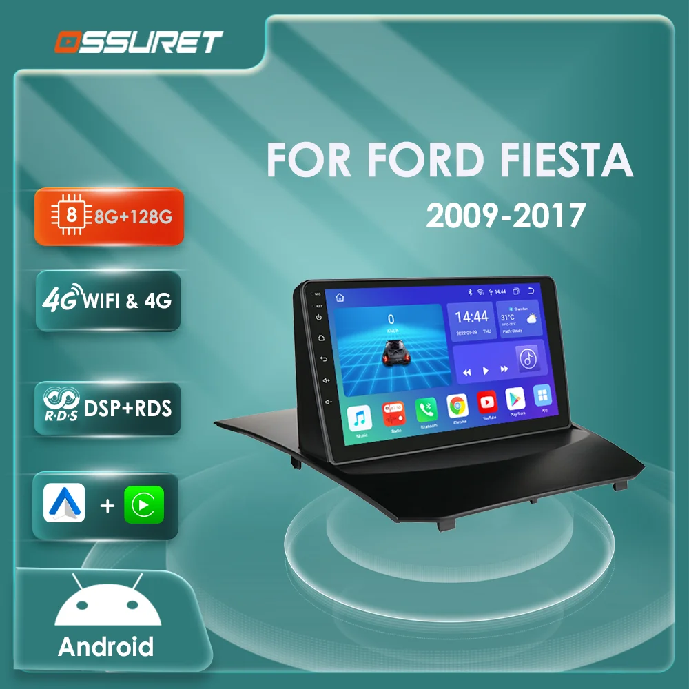 Android-12-Car-radio-for-Ford-Fiesta-2009-2015-2016-2017-Multimedia ...