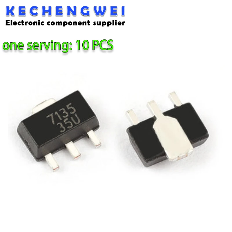 10pcs-lot-AMC7135PKFT-SOT-89-L7135-AMC7135-MEL7135-350mA-ADVANCED ...