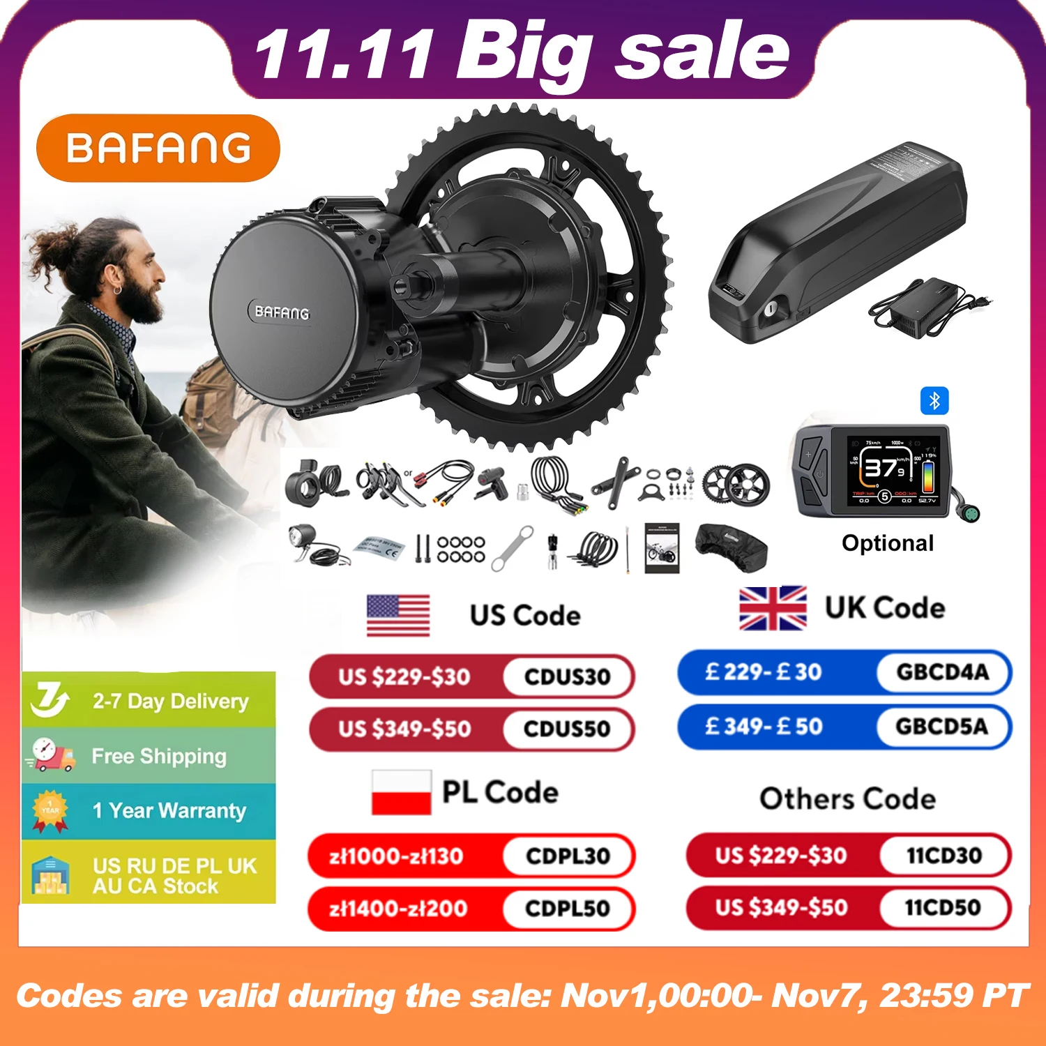 Bafang-48V-500W-Brushless-Motor-Mid-Drive-eBike-Engine-BBS02B-BBS02 ...