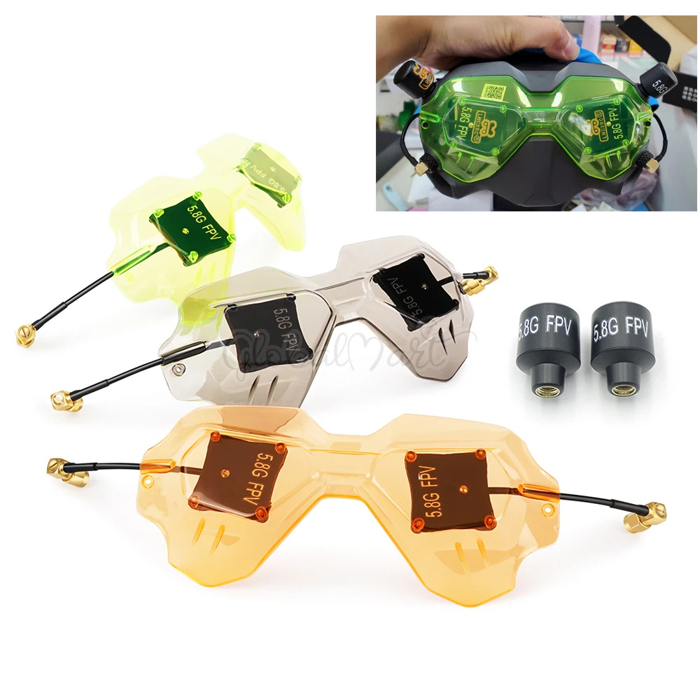 Antenna Fpv Goggles 8ghz Lhcp Fpv Antenna Patch Antenna Fpv Lhcp Hd-02 ...