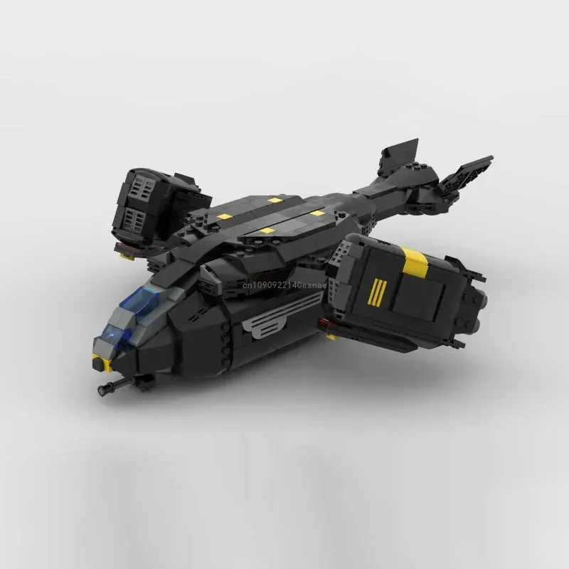 920pcs-Popular-Game-Model-MOC-Modular-Pelican-1-Shuttle-Helldivers-2 ...
