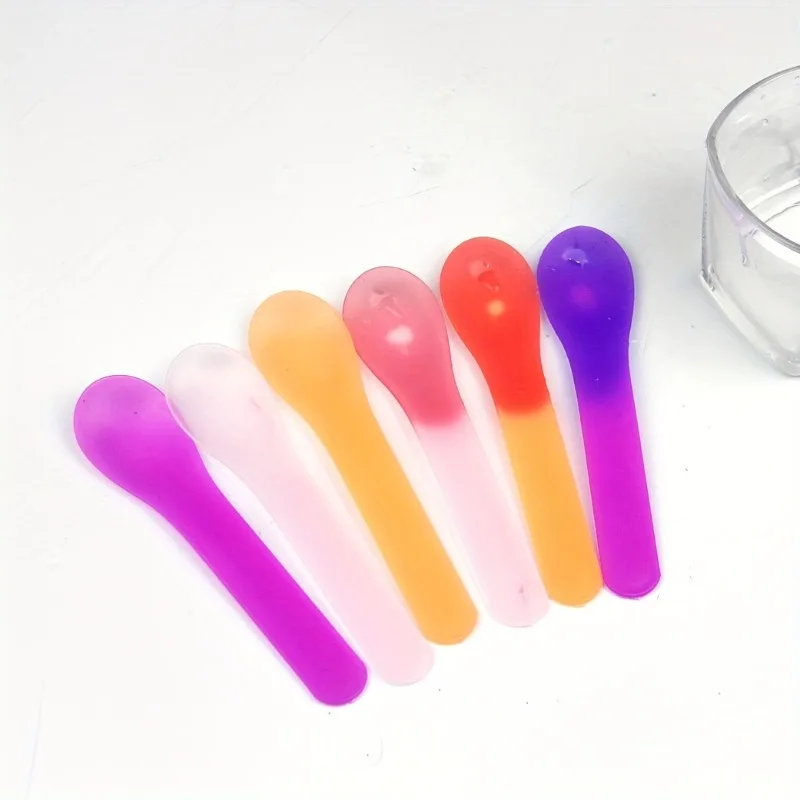 Colorful-PP-Spoons-Tableware-Magical-Color-changing-Spoon-for-Cake ...
