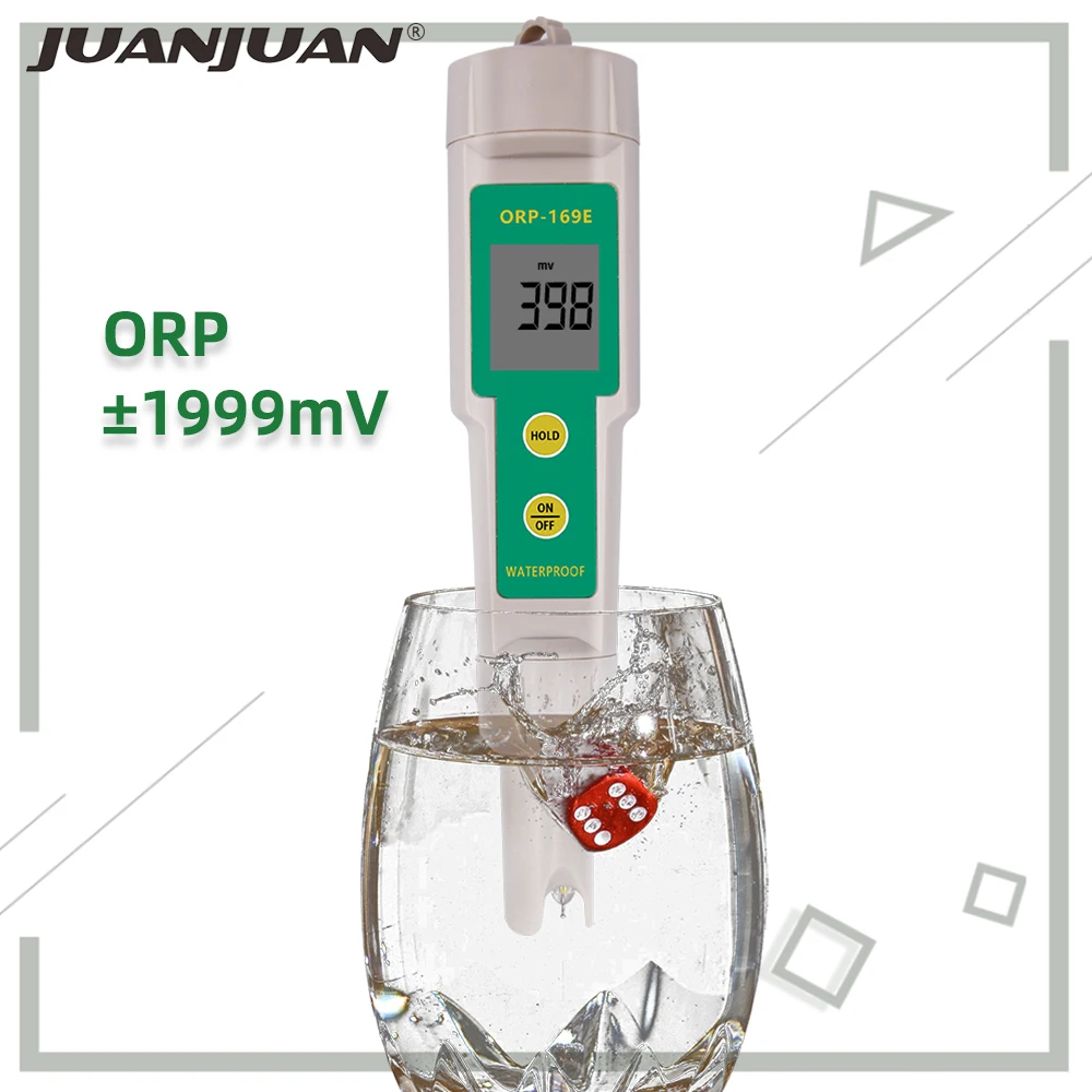169E-ORP-Redox-Tester-Waterproof-ORP-PH-Meter-Water-Quality-Monitor-LCD ...