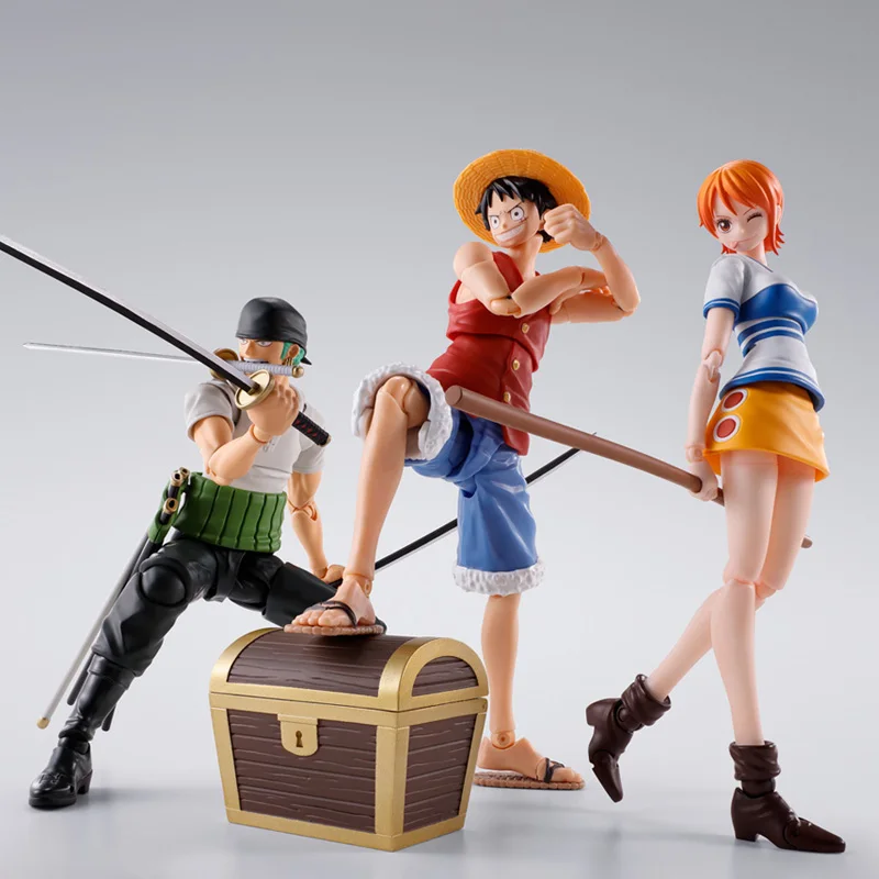 Bandai-S-H-Figuarts-Figura-de-A-o-One-Piece-Monkey-D-Luffy-Nami-Roronoa ...