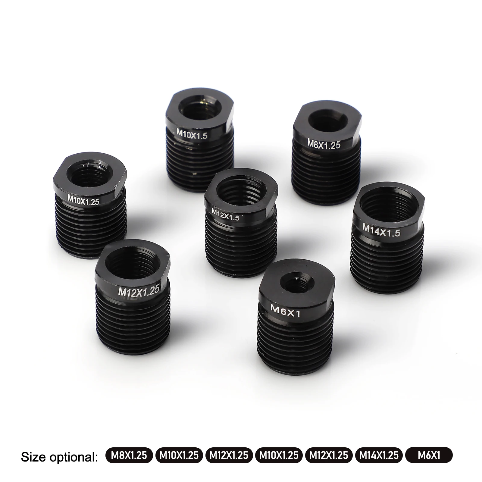 Aluminum-Alloy-Shift-Knob-Adapter-With-inside-thread-M8-1-25-M10-1-25 ...