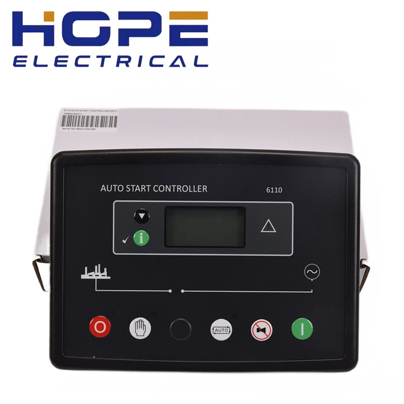 Original-Deepsea-DSE6110-MKIII-Auto-Stop-Generator-Controller-Panel ...
