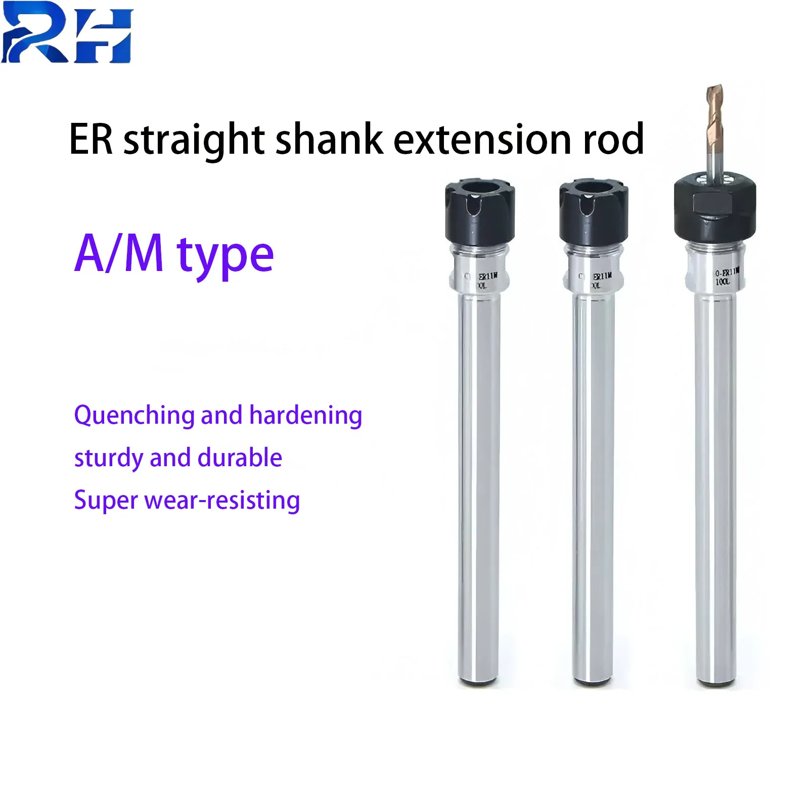 C6 C8 ER8 ER11 ER16 Small diameter extension rod Parallel shank ...