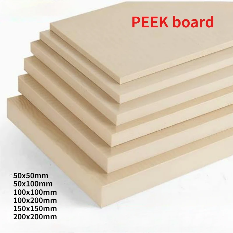 Thick 3-20mm PEEK Sheet Polyetheretherketone Board Strip PEEK Plate ...