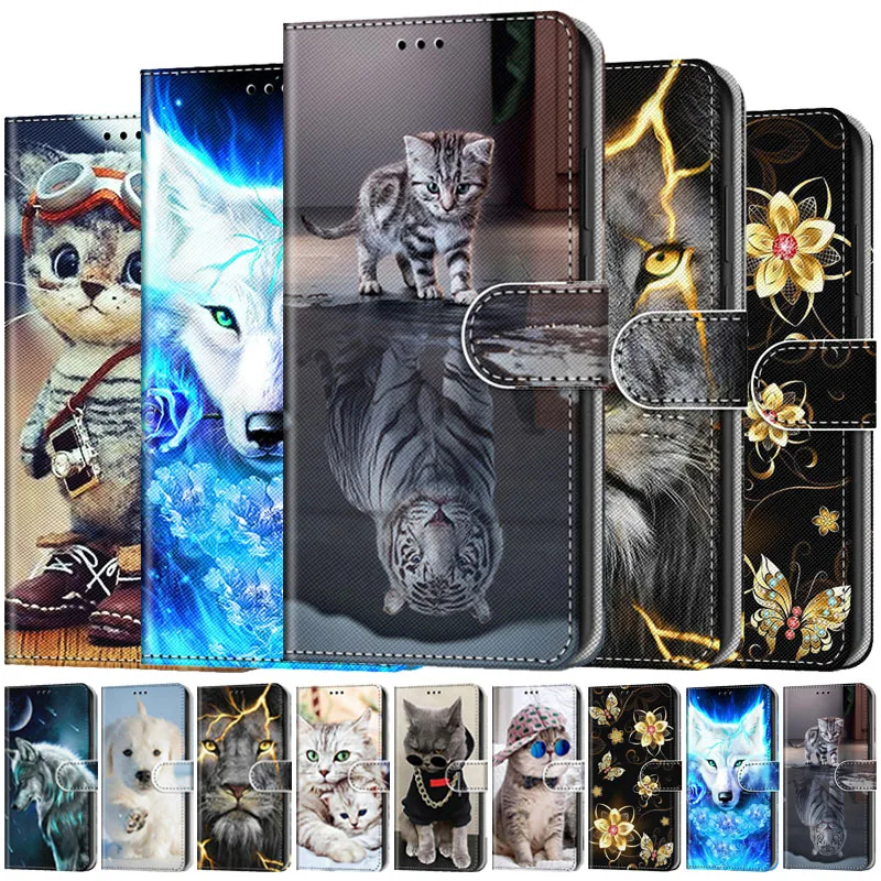 For-Samsung-A15-A54-A14-5G-Case-Cat-Tiger-Animal-Painted-Phone-Case-for ...