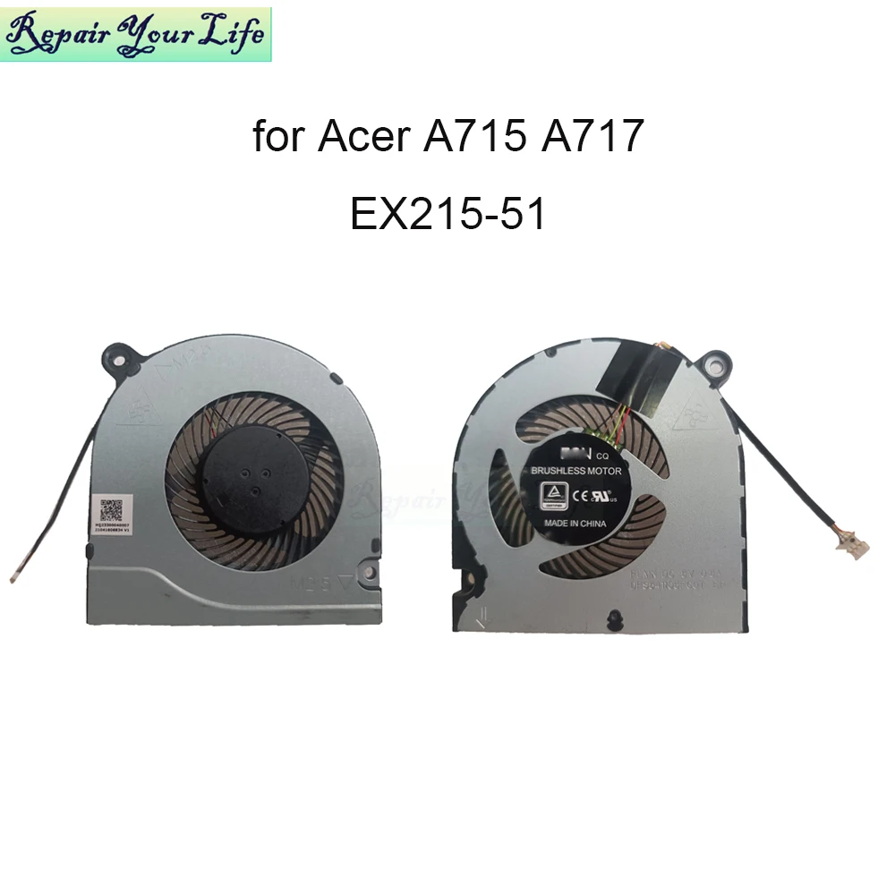 Notebook Radiator Cooling CPU Fans laptop parts for Acer Aspire A715-71 ...