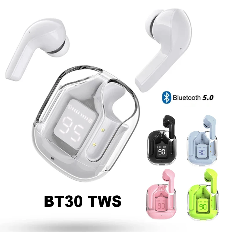 BT30-TWS-Bluetooth-Earbuds-Wireless-5-0-Noise-Reduction-Sport-Gaming ...