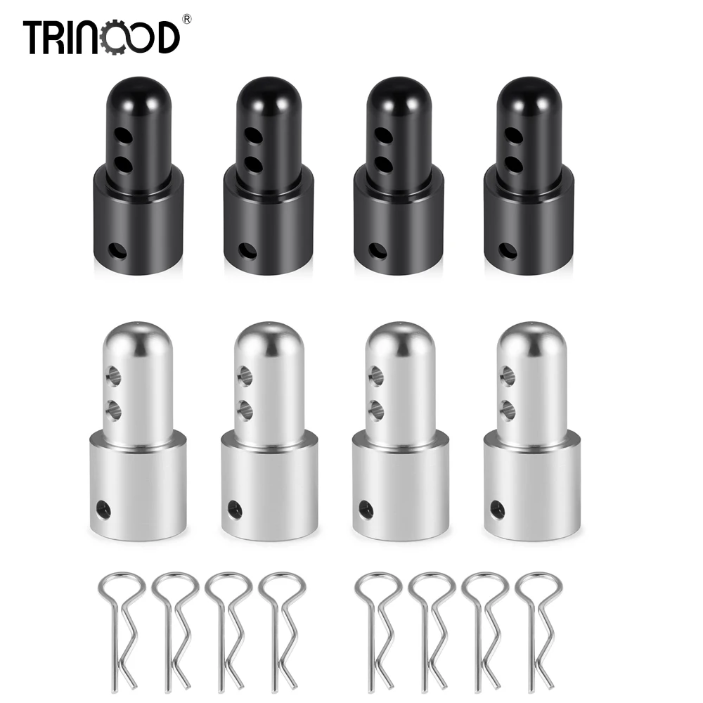 TRINOOD Aluminium Alloy Height Increase RC Body Post Clips Shell Holder ...