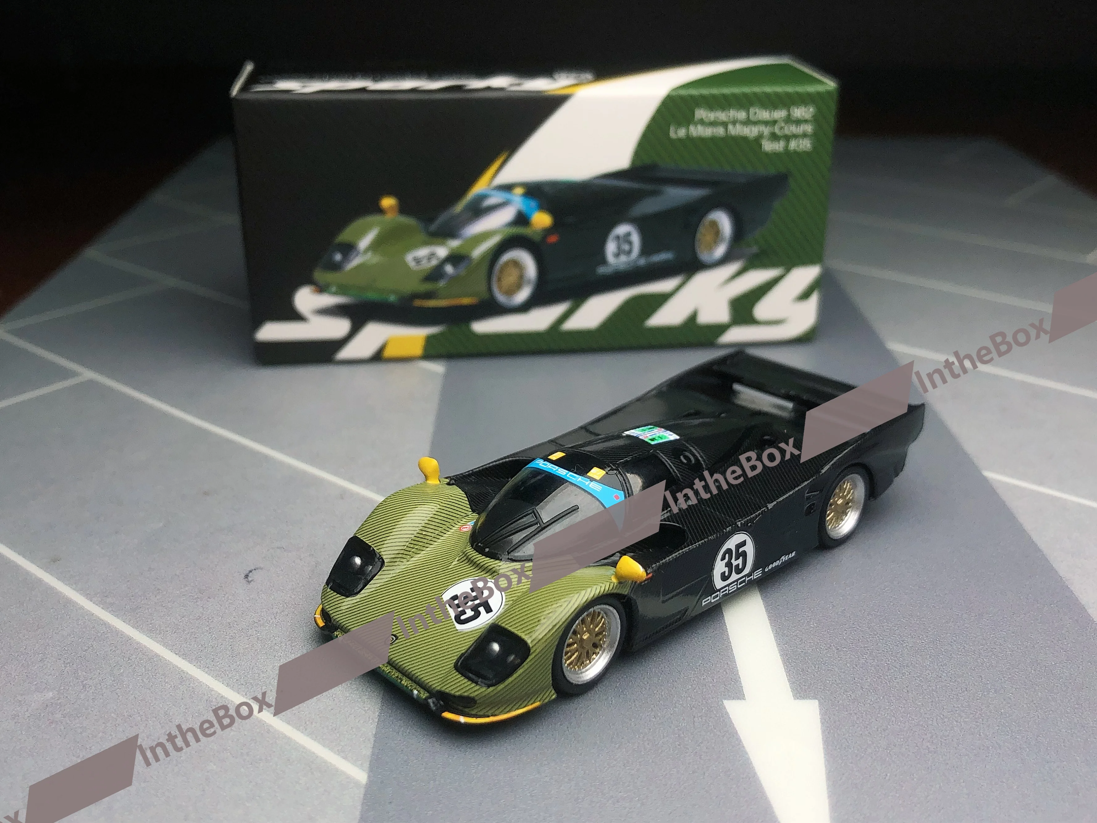 Sparky-1-64-Dauer-962-Le-Mans-Magry-Cours-Teste-35-HONG-KONG-TOYCAR ...