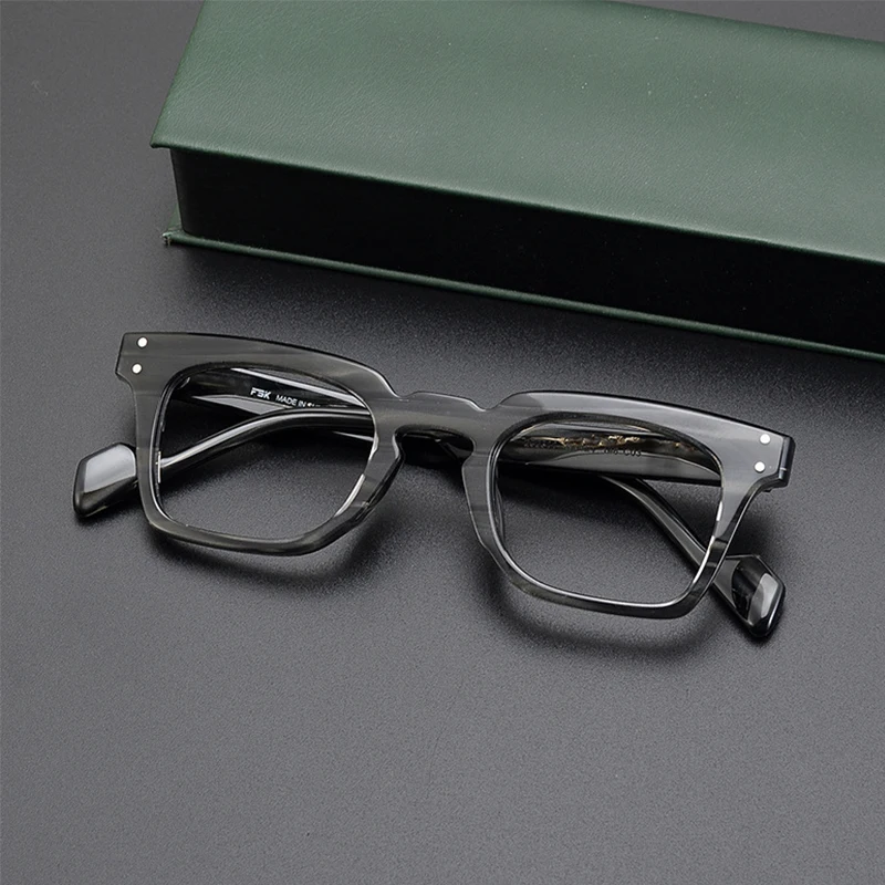 57400 Acetate Fiber Glasses Frame High Quality Retro Cat Eye Spring ...