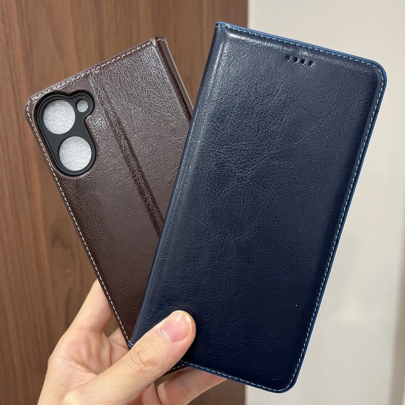 Magnet-Genuine-Leather-Skin-Flip-Wallet-Book-Phone-Case-Cover-On-For ...