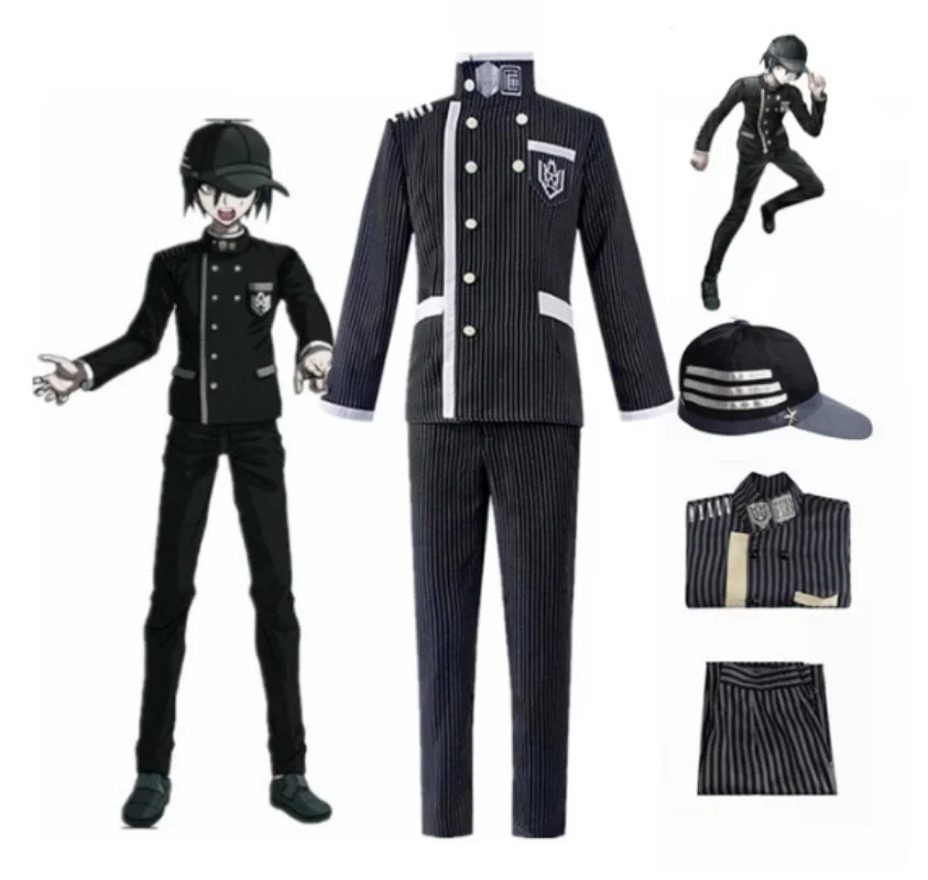 Anime Danganronpa V3 Saihara Shuichi Cosplay Costumes Halloween ...