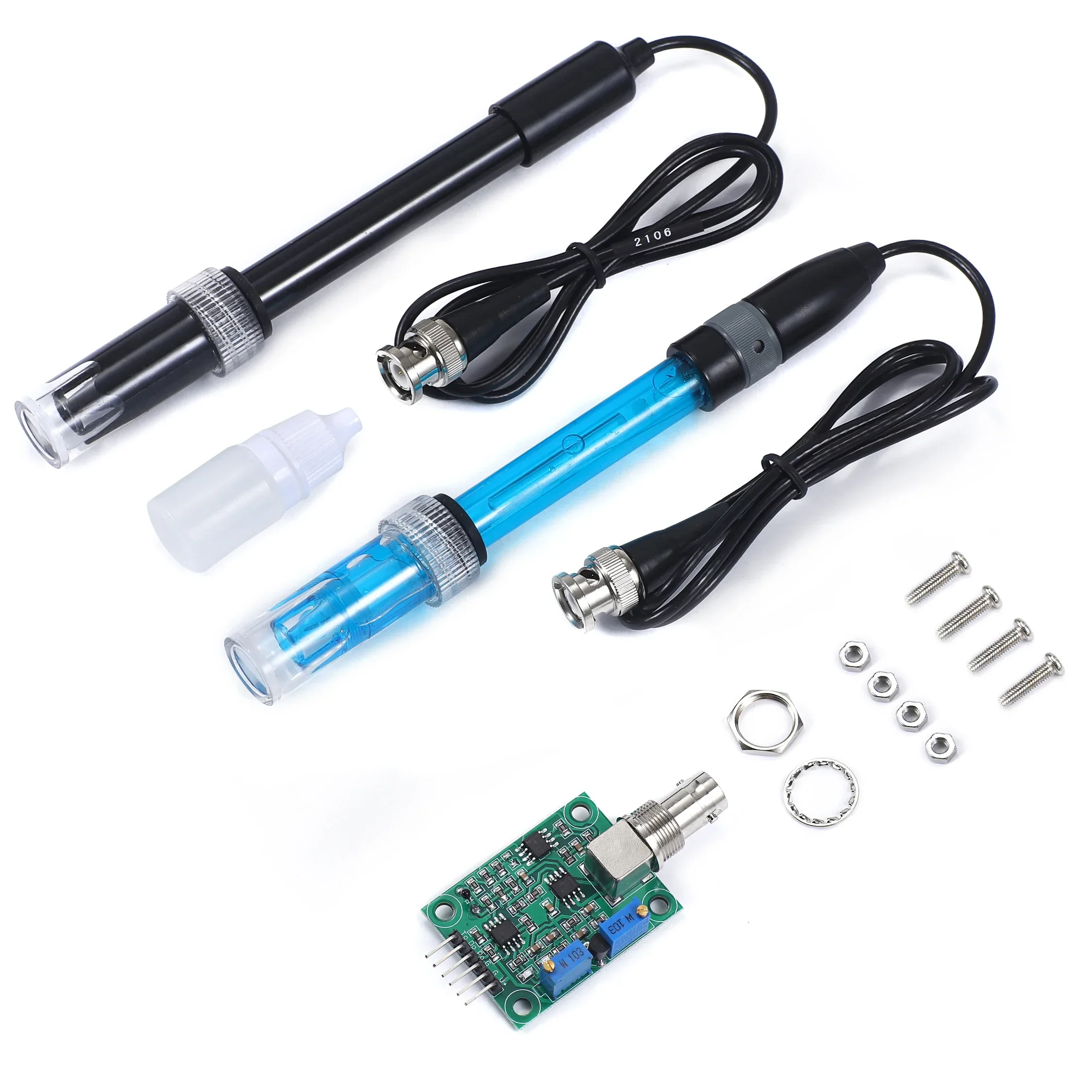 Liquid PH 0-14 Value Detection Regulator Sensor Module Monitoring ...