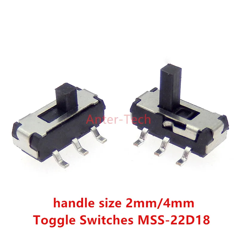 10pcs-Toggle-Switches-MSS-22D18-MSS22D18G2-double-6-feet-two-block-MSS ...