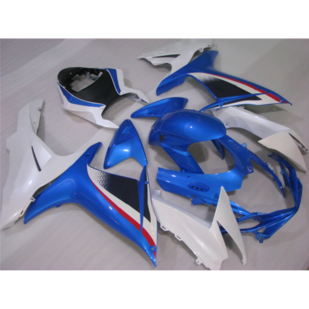 Full Fairing Kit Injection Bright black matte For Suzuki K11 GSXR600 ...