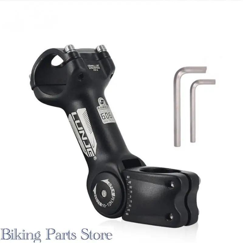 LUNJE Mtb Handlebar Stem 60 Height Adjuster for 1/1.25 Inch Handlebar ...