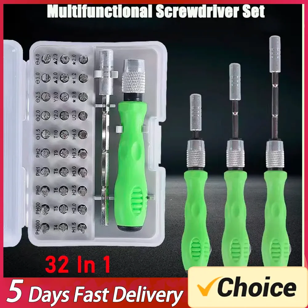 New-32-In-1-Multifunctional-Screwdriver-Combination-Household-Portable ...