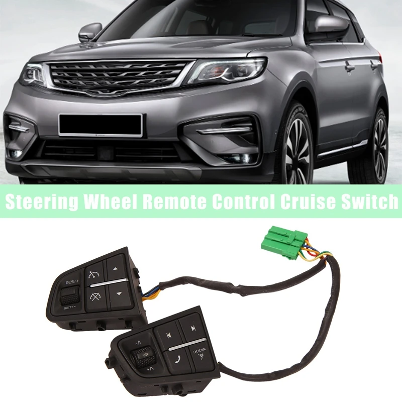 Car-Steering-Wheel-Button-Cruise-Audio-Switch-For-Geely-Atlas-Boyue-NL3 ...