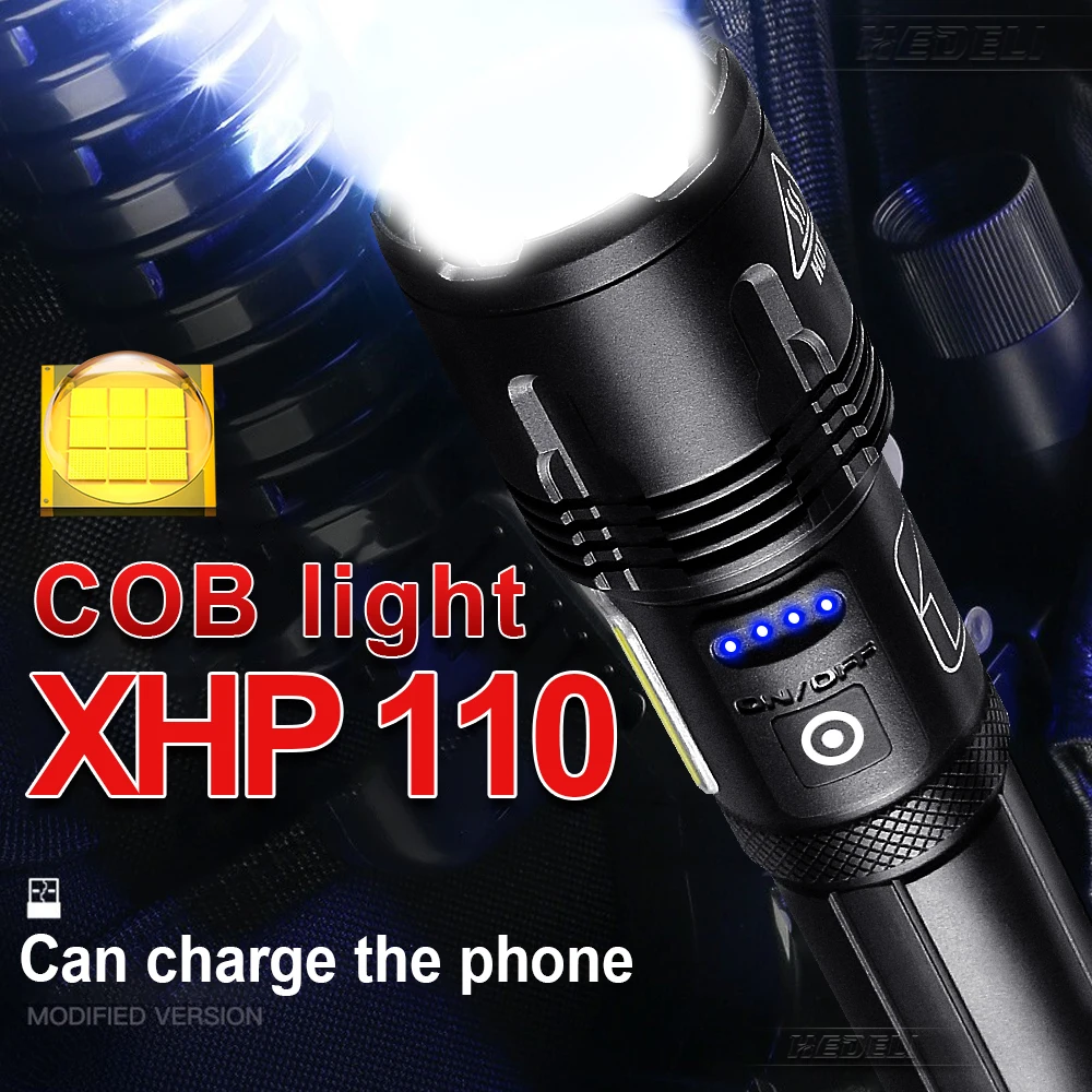 Super-Bright-Tactical-Flashlight-High-Power-Rechargeable-Led-Flashlight ...