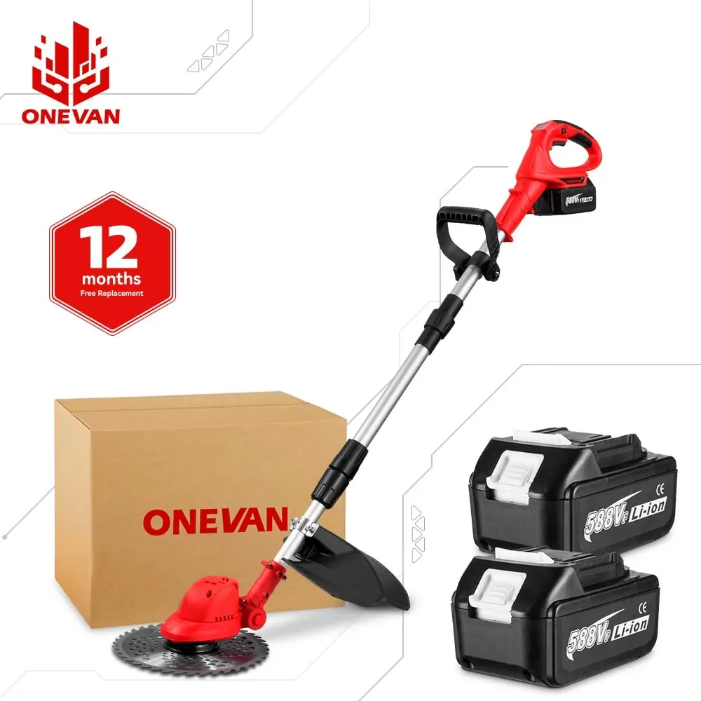 ONEVAN-10inch-Brushless-Electric-Lawn-Mower-36000RPM-Cordless-Grass ...