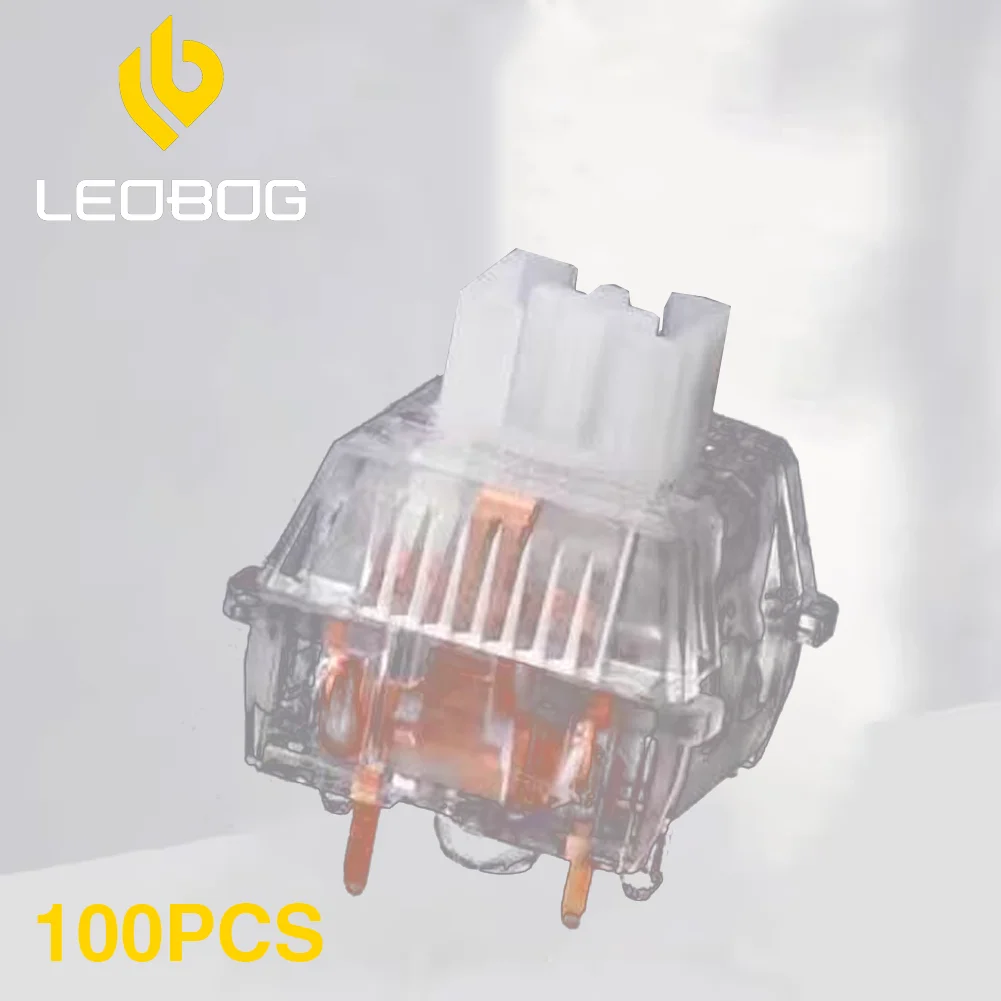 LEOBOG-Ice-Crystal-Switches-100-pcs-5-Pin-Tactile-Linear-DIY-Custom ...