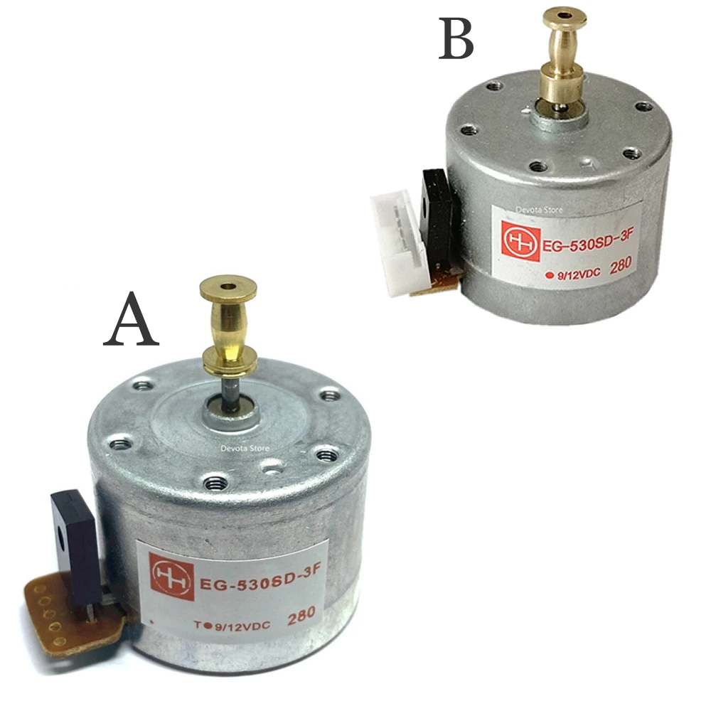 Eg-530sd-3f Dc Turntables Motor 5-12v 3-speed 33/45/78 Rpm Adjustable ...