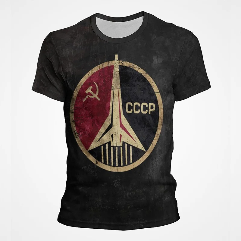 CCCP-Graphic-Mens-T-Shirt-3D-Union-Of-Soviet-Socialist-Republics ...