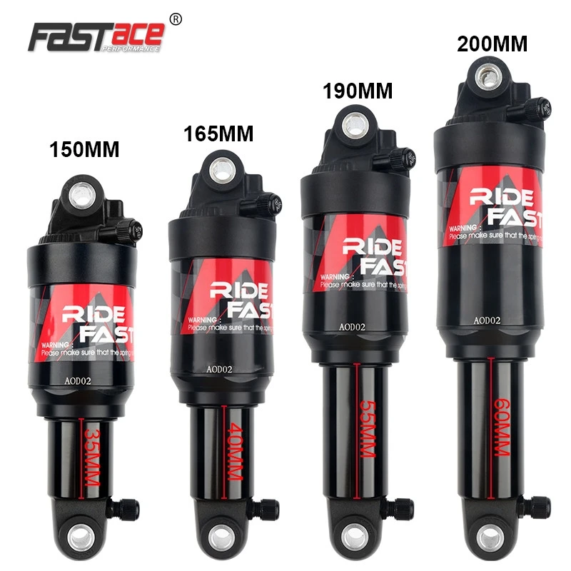 FASTACE-Mountain-Bike-Dual-Air-Suspension-Shock-Absorber-55mm-Travel ...