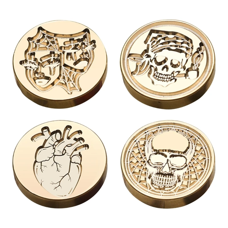 Wax-Seal-Stamp-Head-Replacement-Emboss-Sealing-Wax-Scrapbooking-Stamps ...
