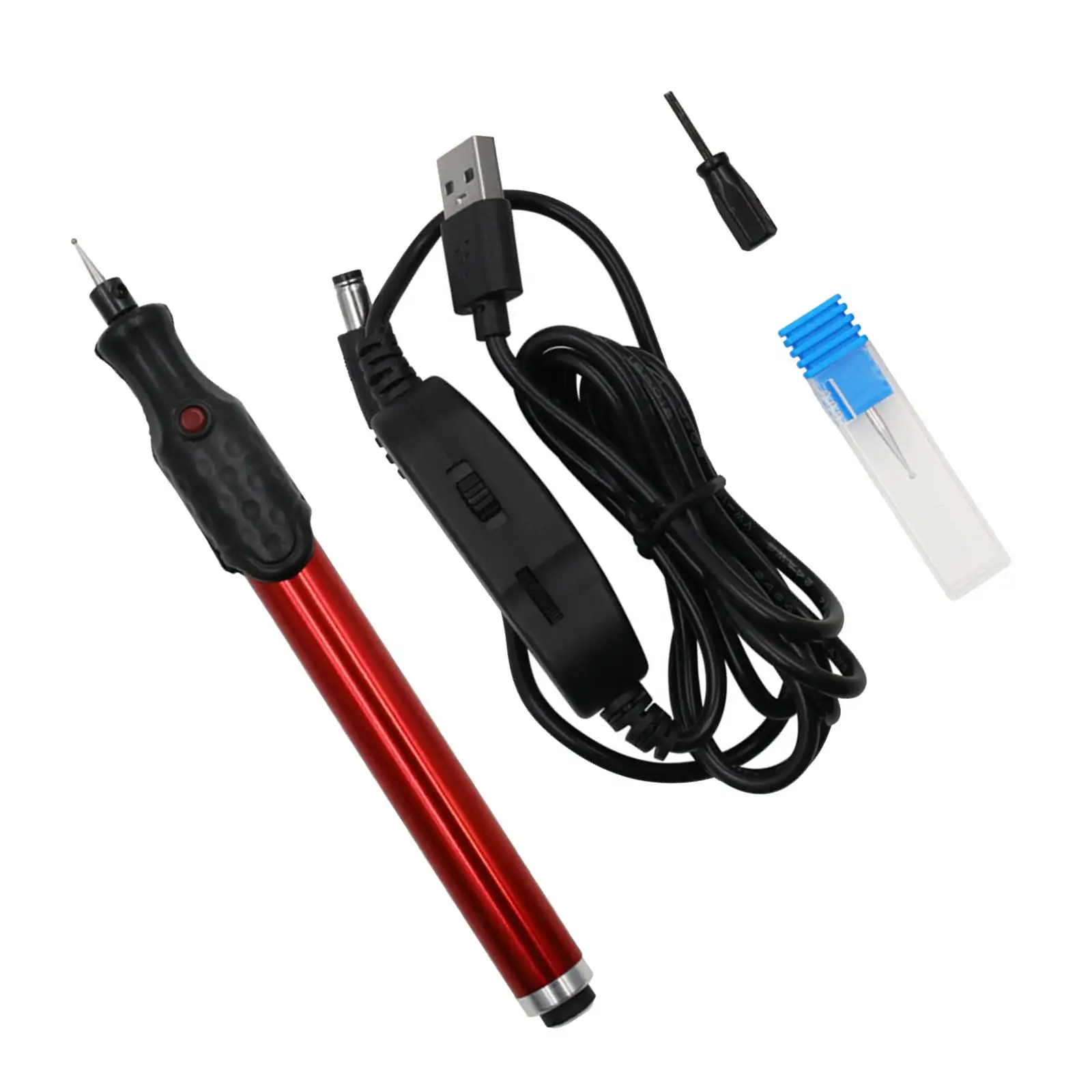 Electric-Engraving-Pen-Kit-Portable-Polishing-Graver-Tool-for-Scrapbook ...