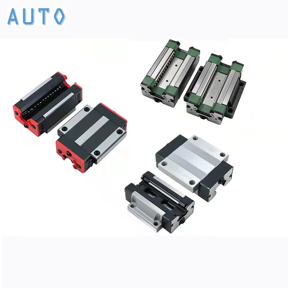 High Quality 1PCS HGH15CA HGW15CC Sliding Blocks Steel Cage Carriages ...