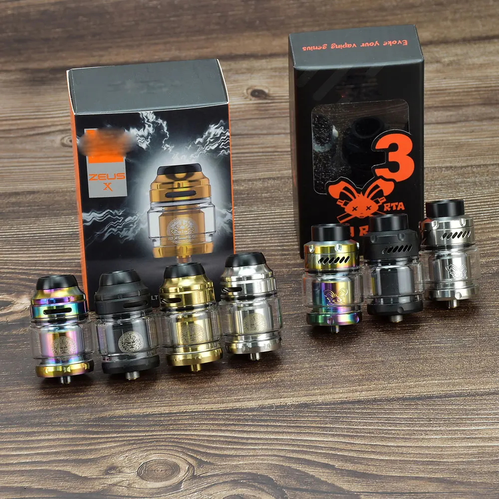 Dead-Rabbit-v3-RTA-Zeus-X-RTA-25mm-Atomizer-316ss-Single-Coil-Dual ...