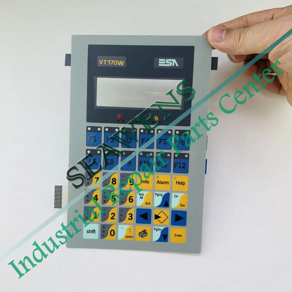 Vt170w Vt170wa0000 Membrane Keypad For Esa Hmi Repair,do It Yourself ...