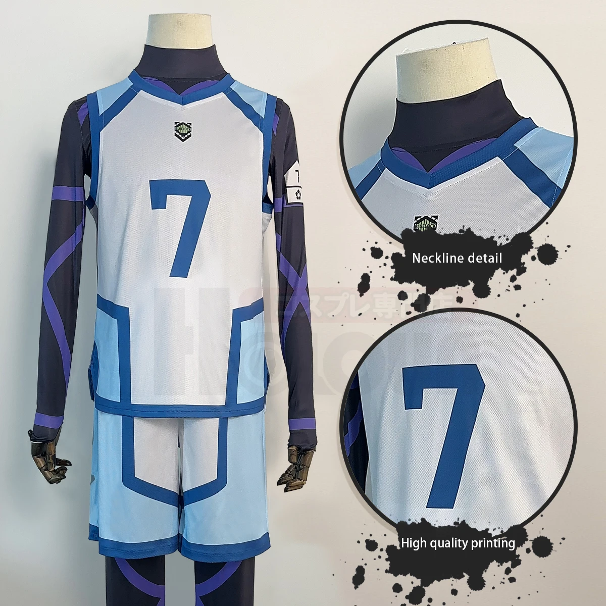 Teruhashi Cosplay BLUELOCK Cosplay Costume Seishiro Nagi Isagi Yoichi ...