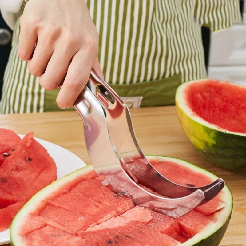 Watermelon-Slicer-Stainless-Steel-Knife-Fruit-Divider-Melon-and-Fruit ...