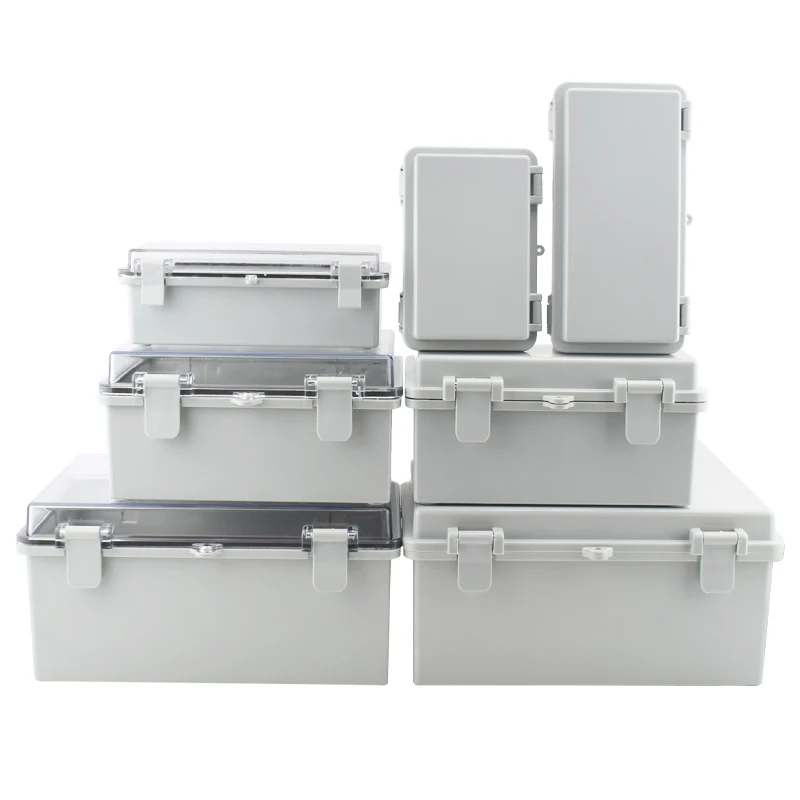 IP67-Waterproof-Plastic-Enclosure-With-Hasp-Electrical-Junction-Box ...