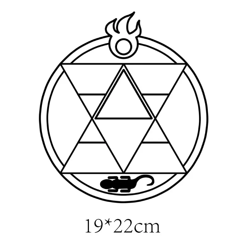 Fire Alchemy Transmutation Symbol