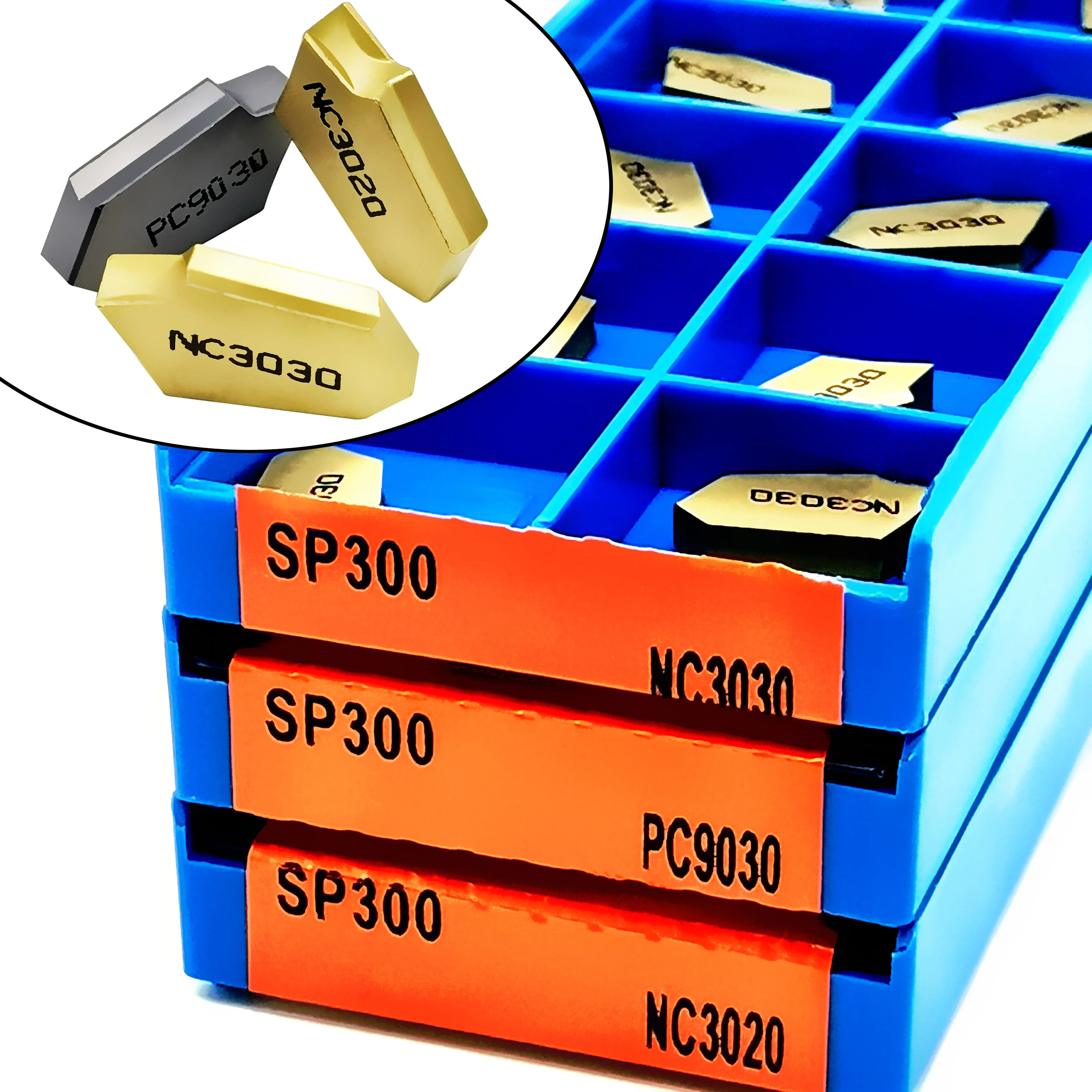Premium-quality-SP-300-NC3020-3030-PC9030-original-grooving-carbide ...