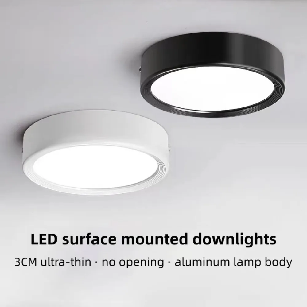 LED-Downlight-room-decor-Modern-Ultra-Thin-Ceiling-Lamp-Surface-Mounted ...