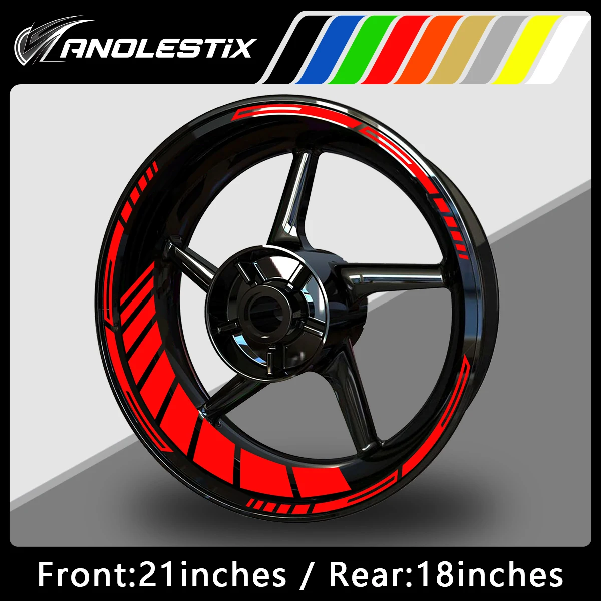 Reflective-Motorcycle-Wheel-Stickers-Hub-Decal-Rim-Stripe-21-18-Inchs ...