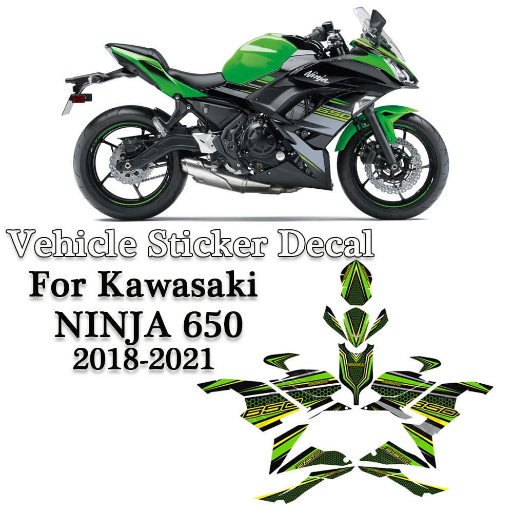 NINJA-650-Fuel-Tank-Sticker-For-Kawasaki-NINJA-650-2018-2019-2020-2021 ...