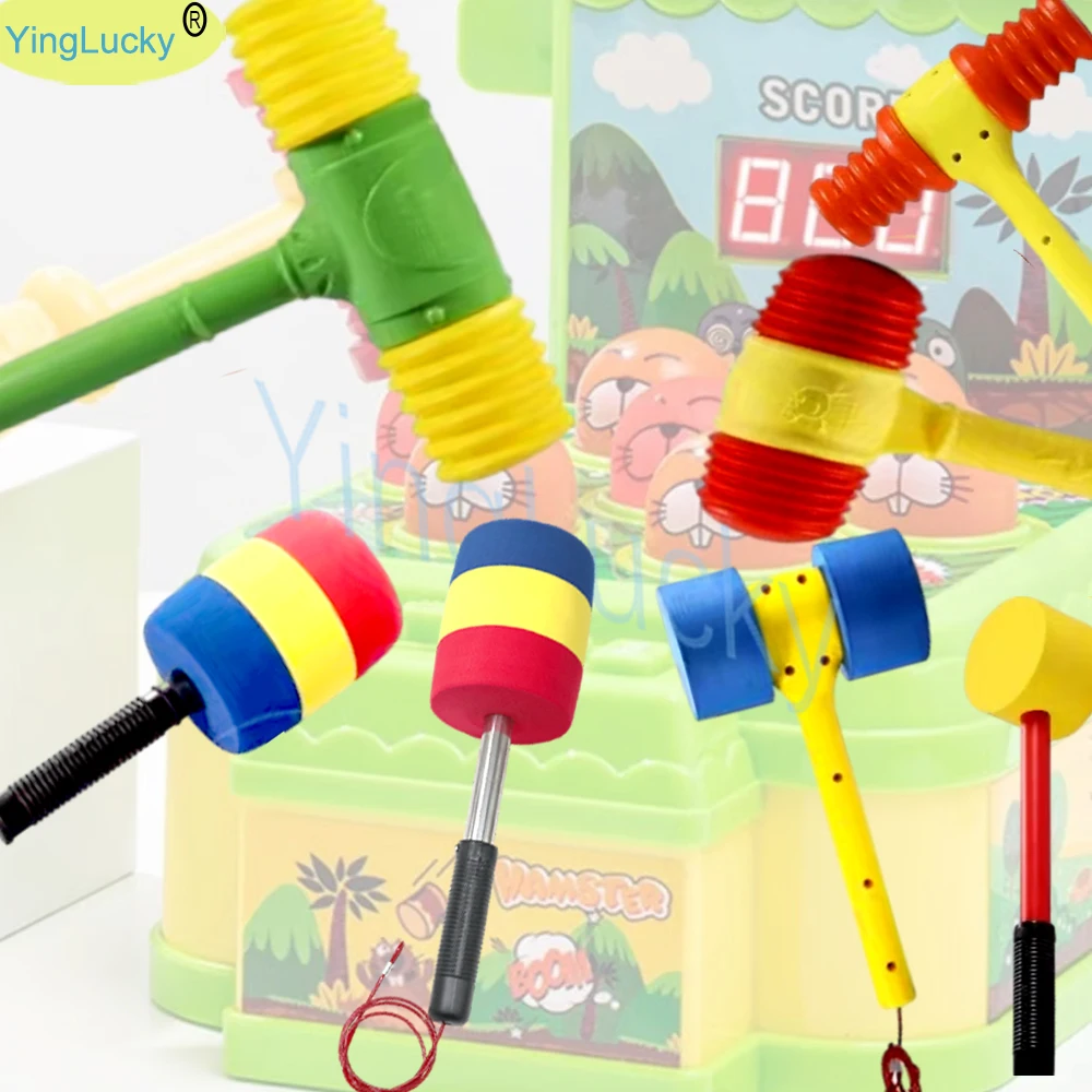Multi-Color-Sponge-Hammer-for-Children-s-Game-Machine-Parts-Hamster ...