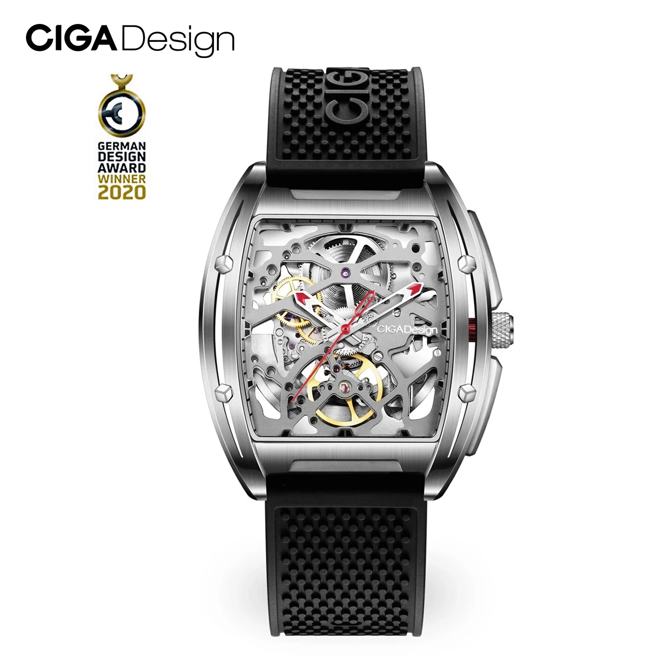 CIGA-DESIGN-Z-Series-Skeleton-Automatic-Mechanical-Watch-Men-Stainless ...