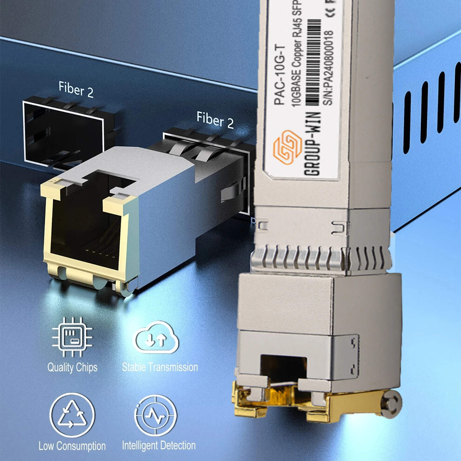 10G SFP + to RJ45, SFP +-T, 10GBase-T, 30M, 10G Copper SFP for Cisco ...