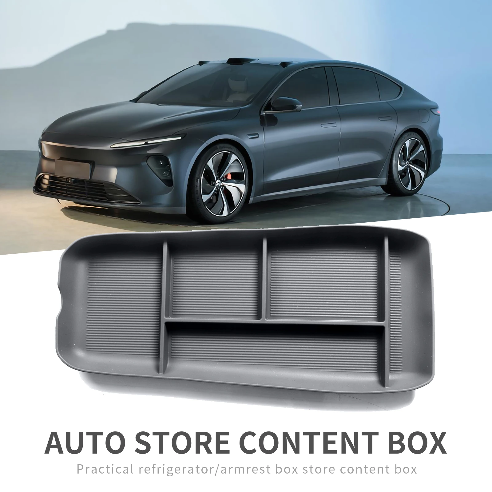 ZUNDUO-Center-Console-Tray-for-NIO-ET7-2022-Car-Central-Armrest-Lower ...