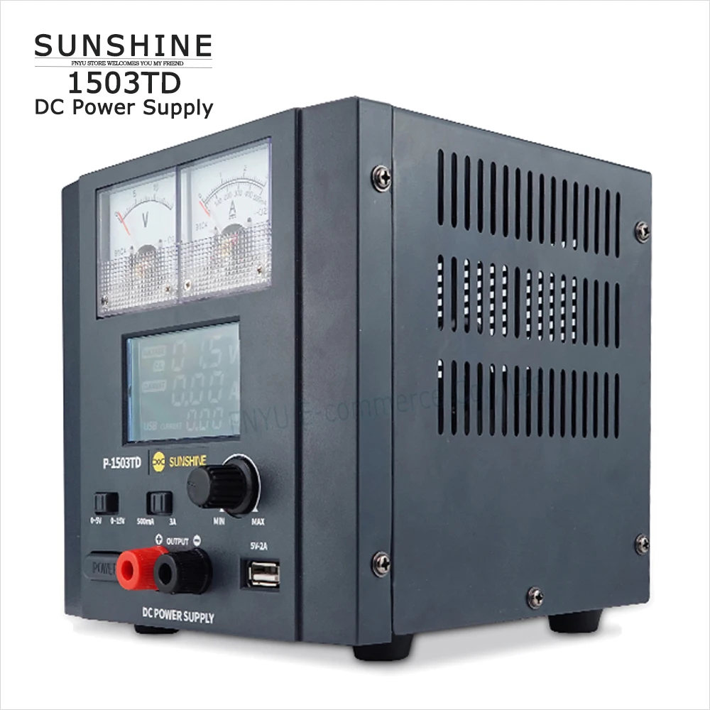 3A-regulated-power-supply-DC-adjustable-power-supply-SUNSHINE-1503TD ...